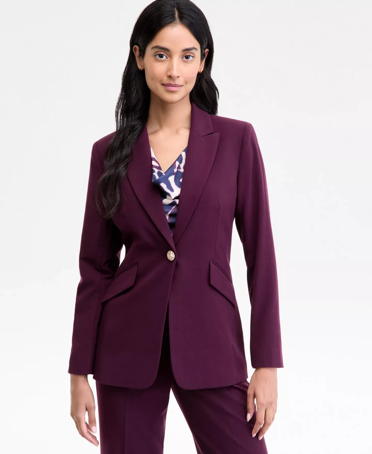 Tahari ASL One-Button Blazer – Postmoda